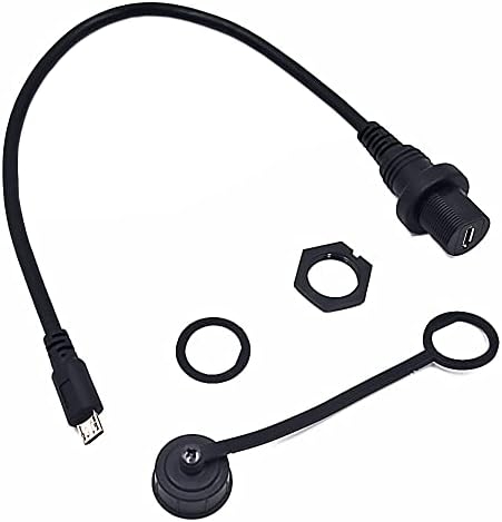 Amazon.com: Kework Micro USB 5 Pin Flush Mount Cable, 0.3 Meter Micro ...