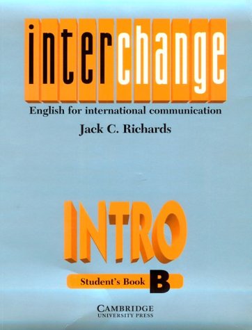 Amazon.com: Interchange Intro Student's book B: English for ...