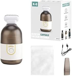 Amazon.com: Desk Vacuum Cleaner Mini,Crumb Vacuum,Keyboard Cleaner ...