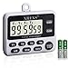 Amazon.com: XREXS 4 Channels Digital Kitchen Timer Clock, Cooking Timer ...