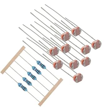 DIYables LDR Photocell Photoresistor Light Sensor for Arduino, ESP32 ...