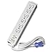 Amazon.com: 6 Outlet Hospital Grade Power Strip - 6ft Cord - Medical ...