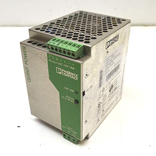 Phoenix Contact QUINT-PS-100-240AC/24DC/10 DIN Rail Power Supply 24Vdc ...
