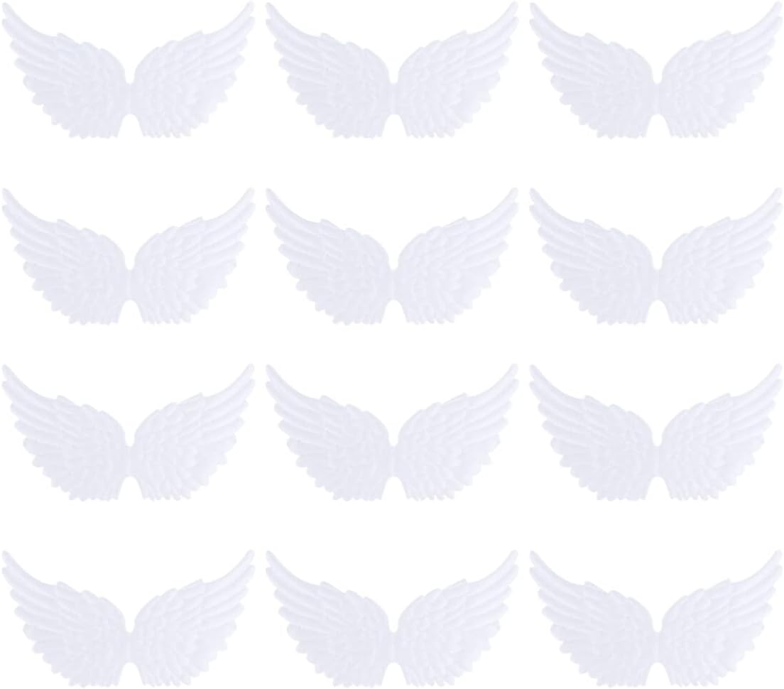 Amazon.com: 12pcs DIY Accessary Wing Mini Wing Crafts Decorative Wing ...