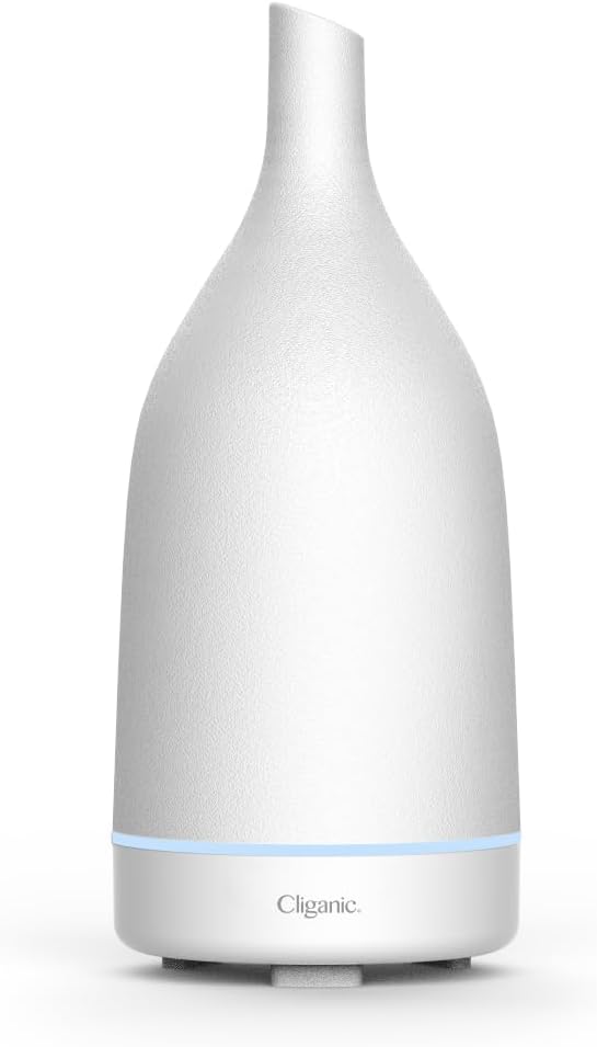 Amazon.com: Aromatherapy Diffusers with 7 Colors Lights Metal ...