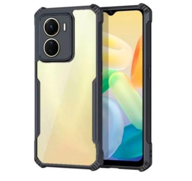 PrimeLike Heavy Duty Hard PC Back + Soft TPU Ultra Slim Crystal Clear ...