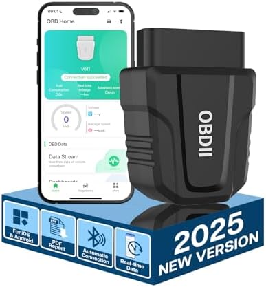 Amazon.com: OBD2 Scanner Bluetooth 5.4 by MMOBIEL - Car Scanner for ...