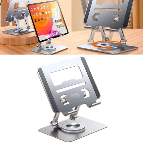 Amazon.com: Adjustable Foldable Laptop Stand | 360° Rotating Base ...
