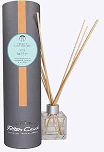 Potter's Crouch Sea Breeze 100ml Reed Diffuser - Coriander, Jasmine & Oak Moss - Energetic Fresh ...