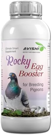 Avishi Rocky Egg Booster for Pigeon Hens (100 ml) Enhances Egg Quality ...