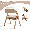 Amazon.com: HOMEFUN Folding Chairs with Cushion Padded Foldable Chiars ...