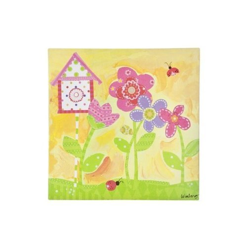 Amazon.com : Oopsy Daisy too Sunshine Yellow Flower Wall Art : Nursery ...