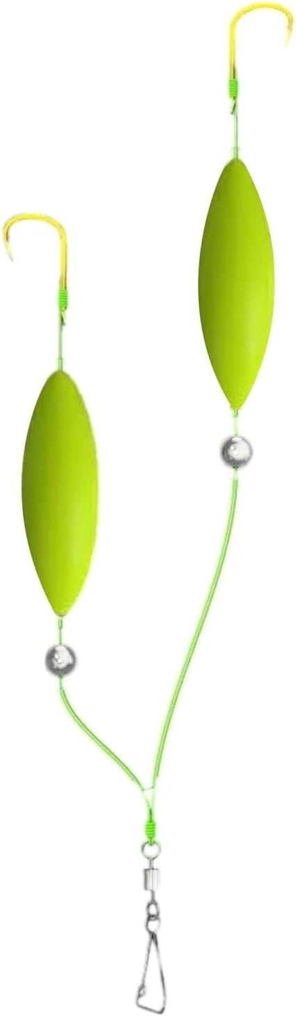 Double Hook Reverse Bottom Rigs Swimming Baits Fishing Hair Rigs Hook ...