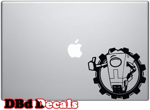Amazon.com - Claptrap Vault Boy - Black Decal for Macbook or Laptop ...