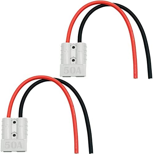 CESFONJER Battery Connector, 600V 50A Quick Connection/Disconnect Plug ...