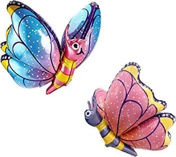 Party Port 33 Inches Butterfly Shape foil balloon for Theme Birthday ...