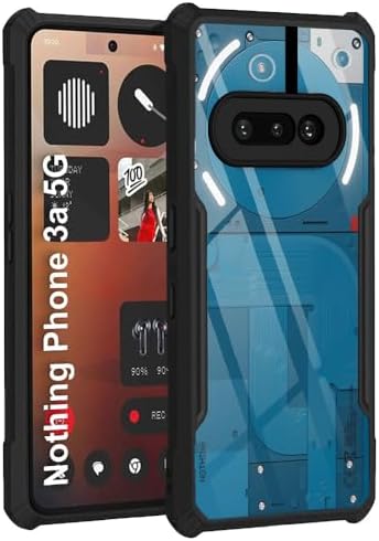 TheGiftKart Tough Armor Bumper Back Cover Case for Nothing Phone 3a 5G ...
