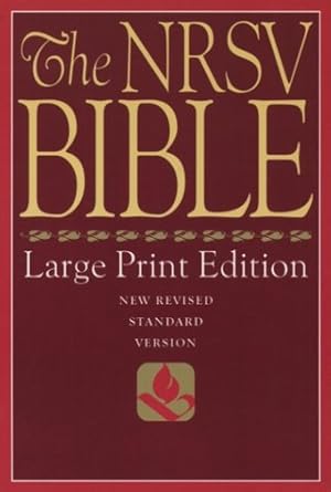 The New Revised Standard Version Bible, Large Print Edition: Oxford ...