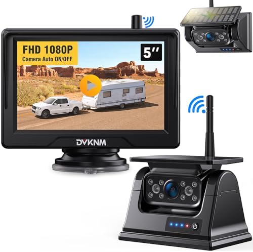 Amazon.com: Vekooto Magnetic Solar Wireless Backup Camera, Upgrade Auto ...