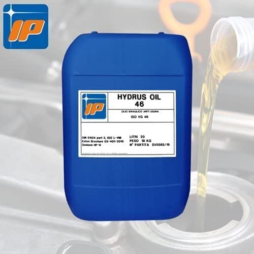Olio Idraulico Anti Usura IP HYDRUS OIL 46 Fusto da 20 Litri 18Kg ...