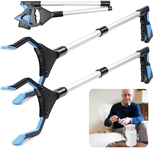 HENSHOW Greifzange für Senioren, 81.3cm Langer Greifzange Aluminium ...