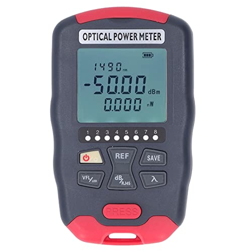 Fiber Optic Power Cable Tester, Accurate Red Light Fiber Net Cable ...
