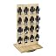 Ikee Design Wooden Rotating Two-Sided Jewelry Display Stand, Rotating ...