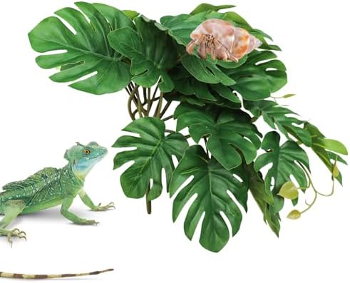 Amazon.com : Hermit Crab Climbing Toy, Reptile Plants for Aquarium ...