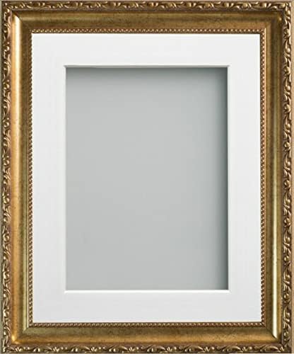 Frame Company Brompton Gold A2 Frame With White Mount for Image A3 ...