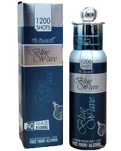 Buy AL-NUAIM BLUE WAVE PERFUME 100 ML NO ALCOHOL Online at Low Prices ...