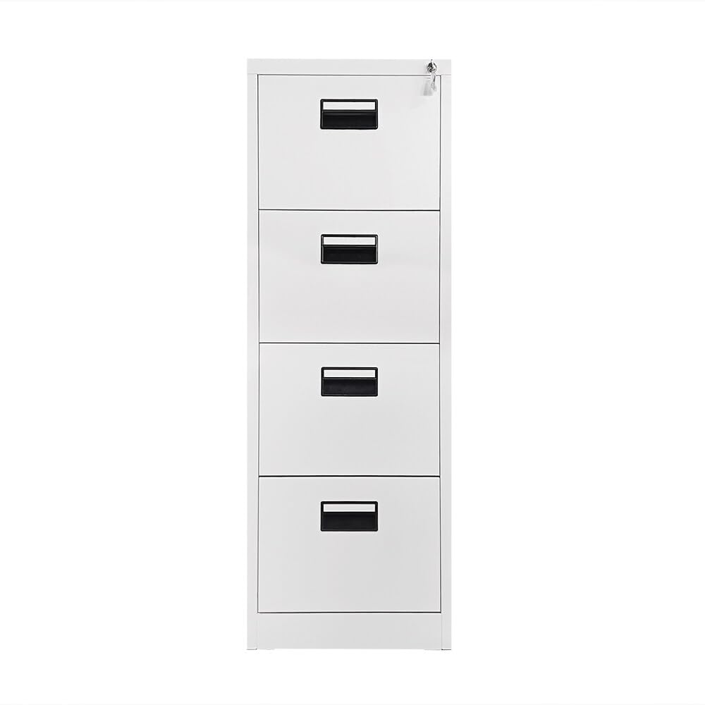Panana Heavy Duty File Cabinet Metal Storage 4Drawer Organizer Document ...