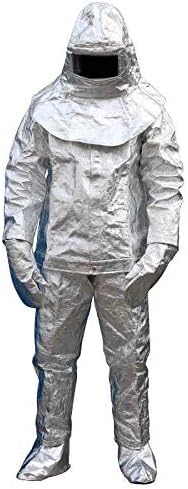 Fire Resistant Suit, vinmax Thermal Radiation 1000 Degree Heat ...