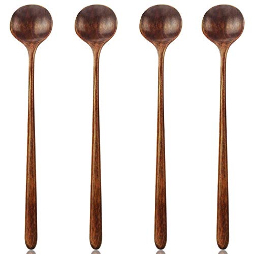 Buy Generic Long Spoon 1 Piece Wooden Korean Style 10.9 inches 100% ...