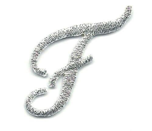 Silver Fancy Alphabet