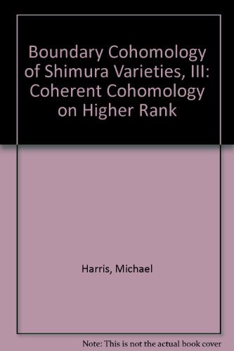 Boundary Cohomology of Shimura Varieties, III: Coherent Cohomology on ...