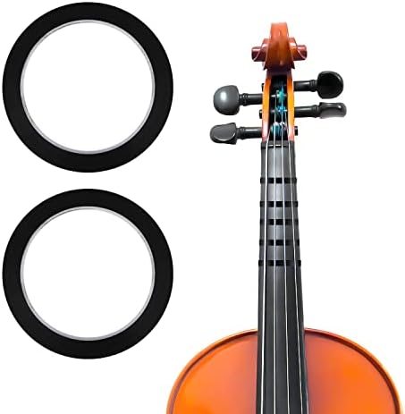 Amazon.com: 2 Rolls Violin Tape Fingerboard, 216 ft/66m Cello Tape ...