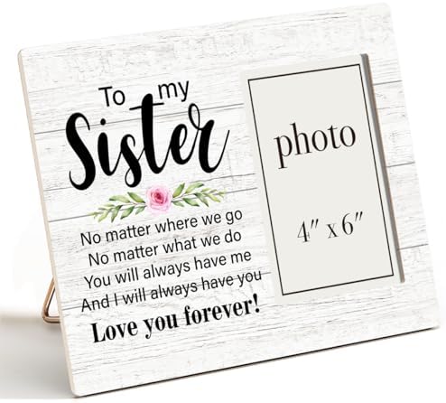 Amazon.com - Zauly Sister Gift Wood Picture Frame From Bother Sisters ...