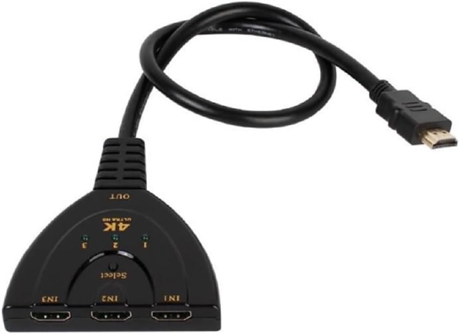 APICH Switch Selector Hdmi 4k 3 Entradas 1 Salida : Amazon.com.mx ...