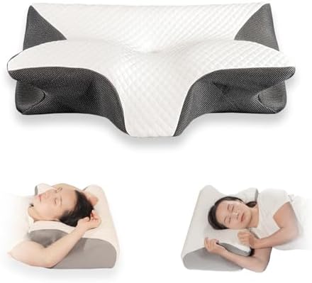Amazon.com: Cobio Contour Relief Pillow, 2024 Best Memory Foam Neck ...