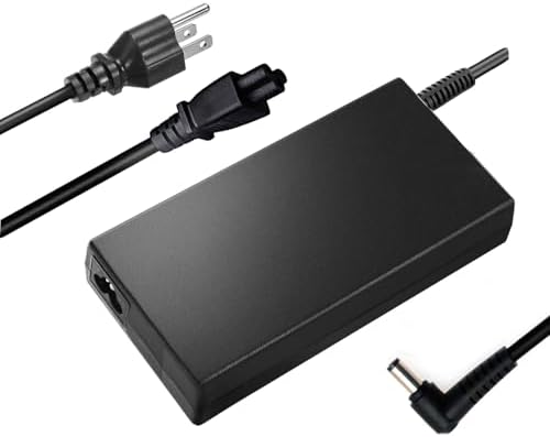 Amazon.com: AC Adapter for MSI Gaming Laptop Charger 180W 150W 120W ...