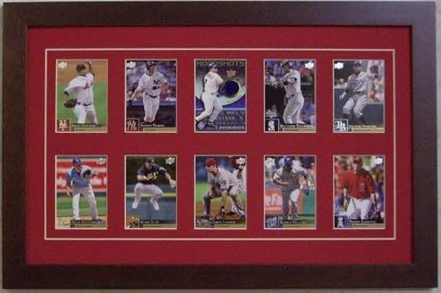 Amazon.com: baseball card display frame