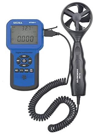 Sigma Instruments 8011 Digital Anemometer with Cfm/Cmm : Amazon.in ...