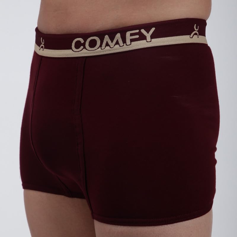Amul Comfy Regular Fit Solid Trunk for Men | Cotton | Waistband ...