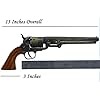 Amazon.com: US 13" Decorative Antique Wood Western Style Navy Revolver ...