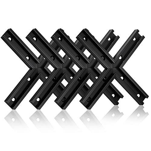 T Tracks for Woodworking Intersection Kit 4 Pack by CLEAR STYLE, Double ...