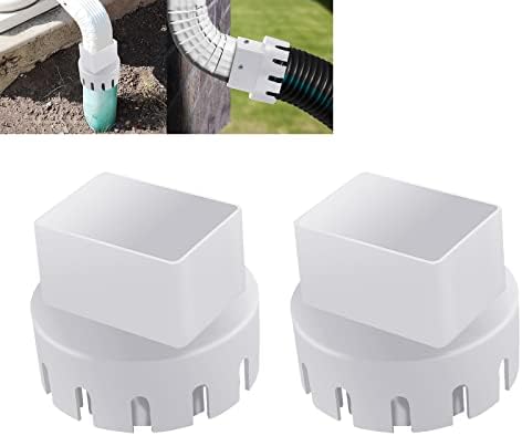 Amazon.com : DOITOOL Gutter Funnel Rain Gutter Downspout Adapter ...