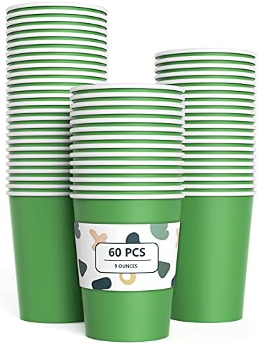 50 x 9oz Reusable Compostable Biodegradable Bio Plastic Cups [280ml ...