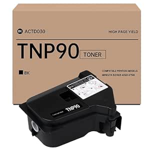 MIOOHEE TNP90 ACTD030 Toner Cartridge TNP-90 Compatible with Konica Minolta bizhub 4050i 4750i ...