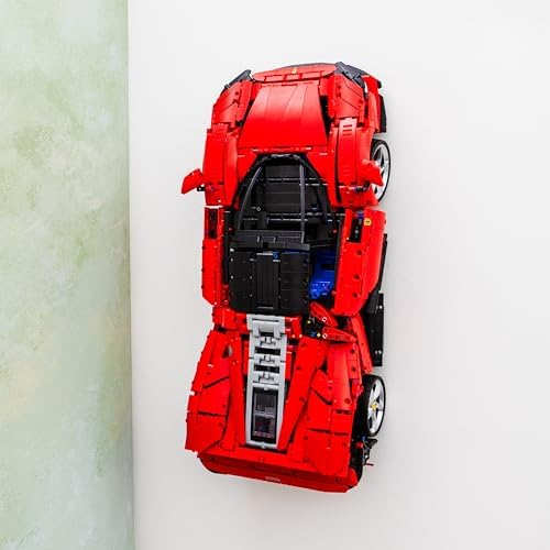 Brickify Wall Mount Hook Compatible with Lego Ferrari Daytona SP3 42143 ...