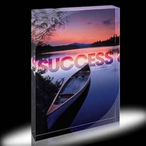 Amazon.com: Successories - Success Canoe Infinity Edge Acrylic Desktop ...